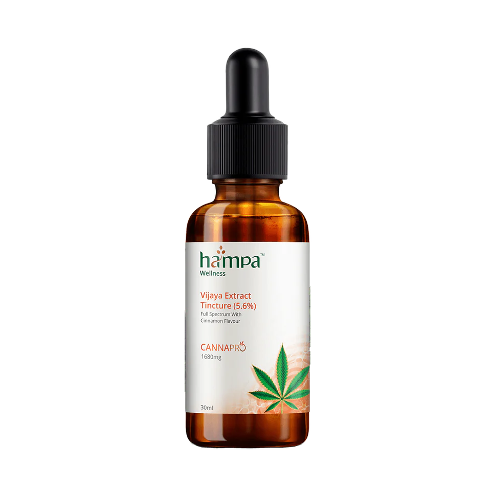 Hampa Wellness - Vijaya Extract Tincture (5.6%, Cinnamon Flavour) | Fu ...